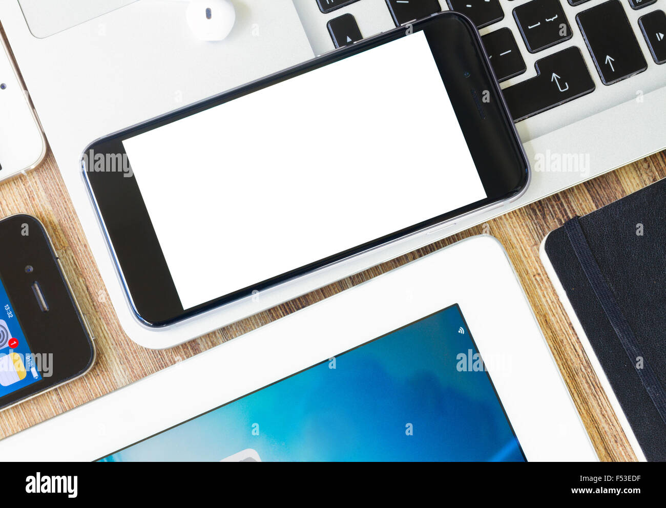 Set of devices Stock Photo - Alamy