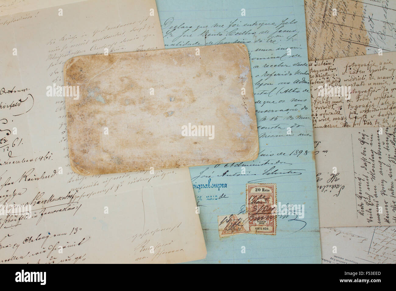 Old handwritten letter hi-res stock photography and images - Alamy