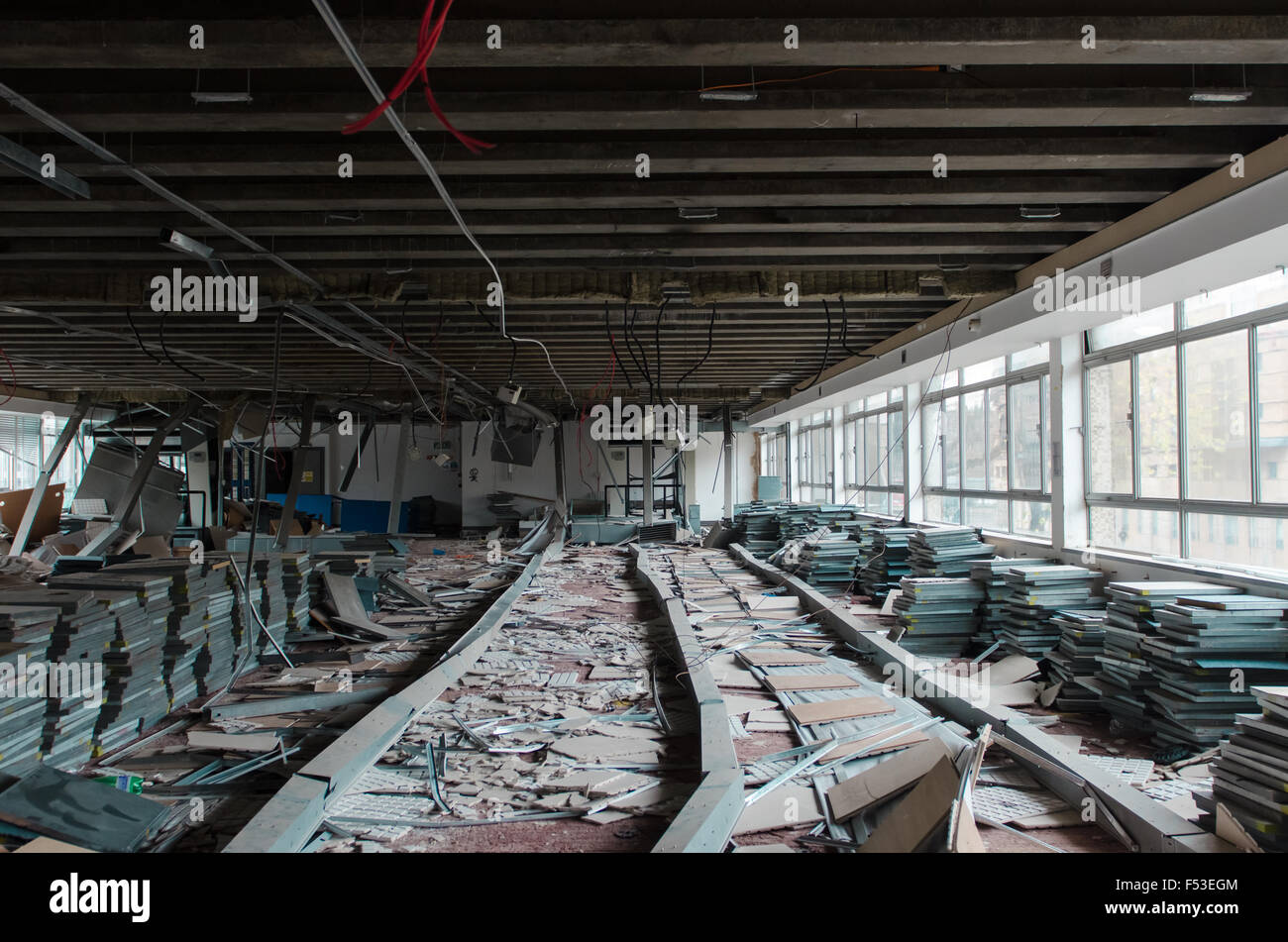 development of the heygate estate, gentrification in london Stock Photo ...