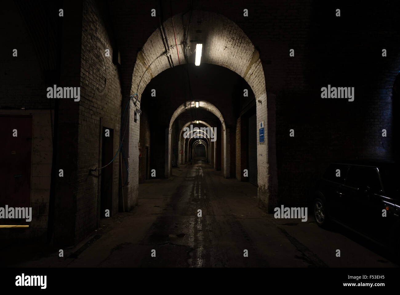 underground arches, London uk Stock Photo - Alamy