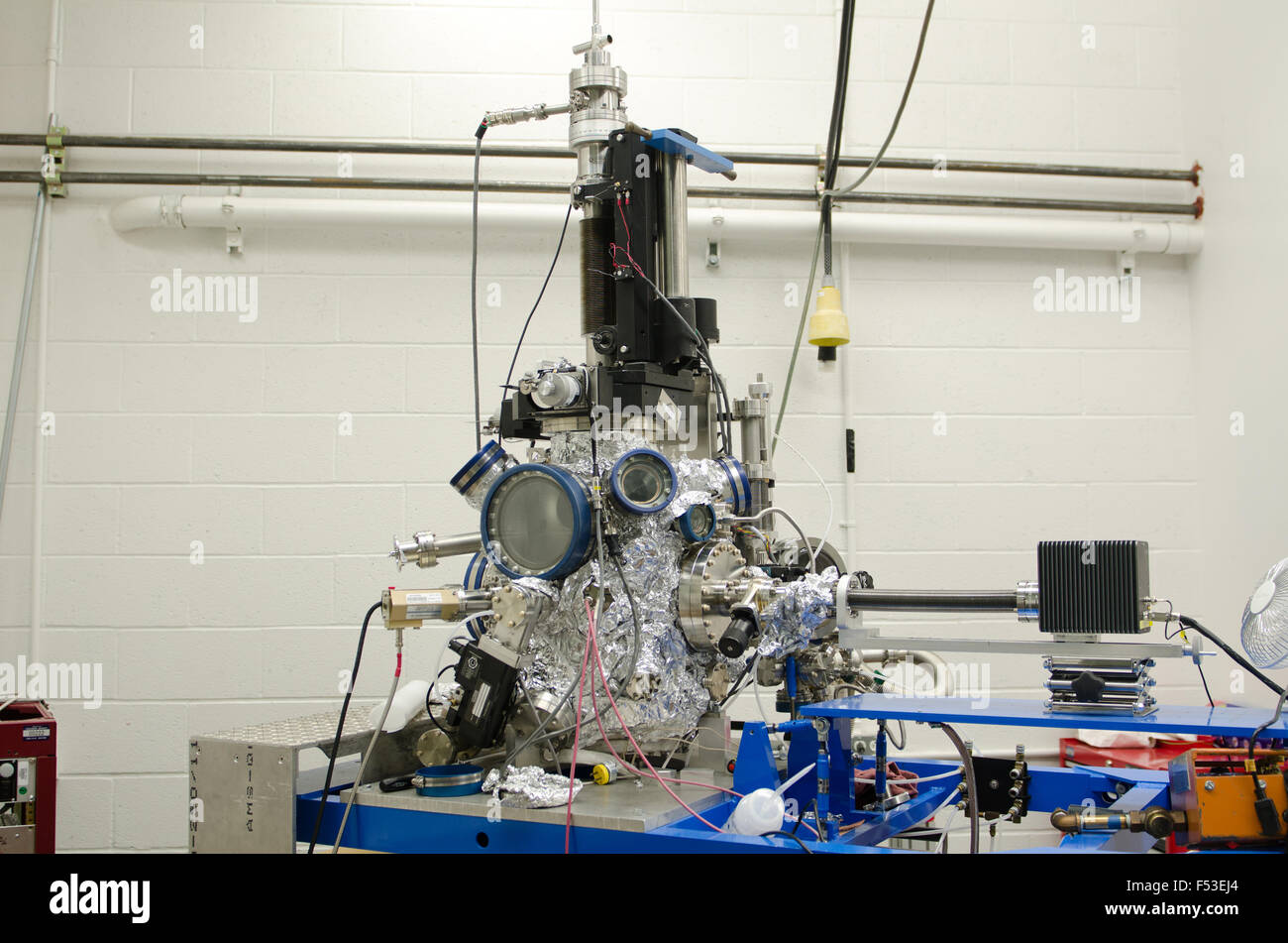 scientific equipment, particle beam accelerator Stock Photo - Alamy