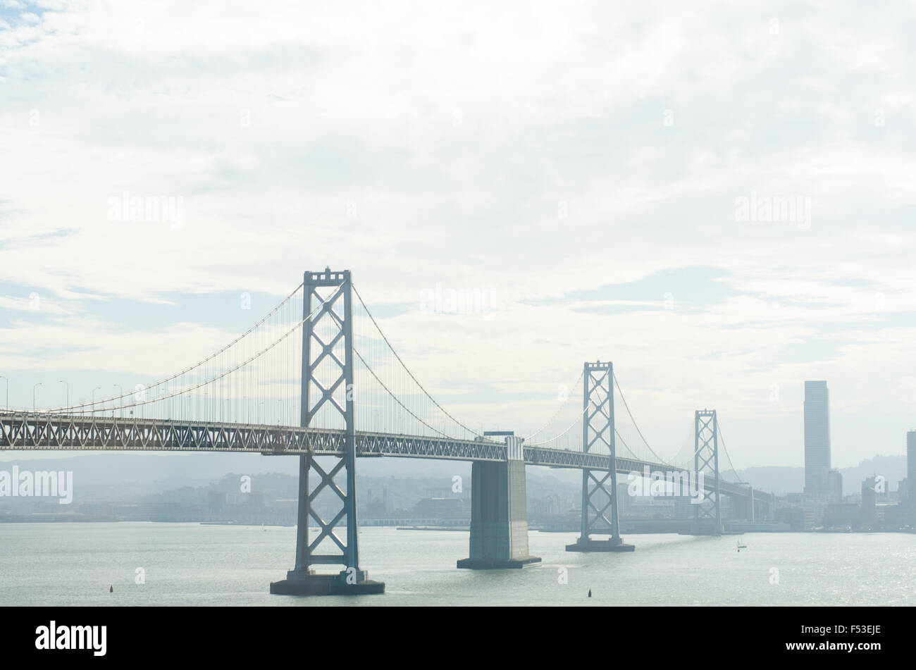 Oakland bay bridge Stock Photo - Alamy
