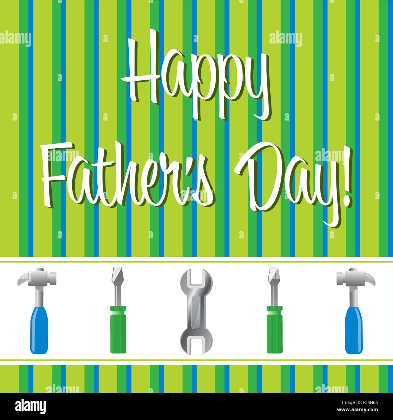 Tools Father's Day card in vector format Stock Vector Image & Art - Alamy