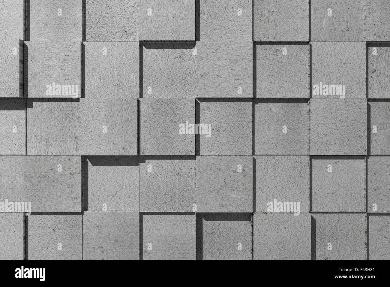3d rendering of a lot of textured stones cubes Stock Photo - Alamy