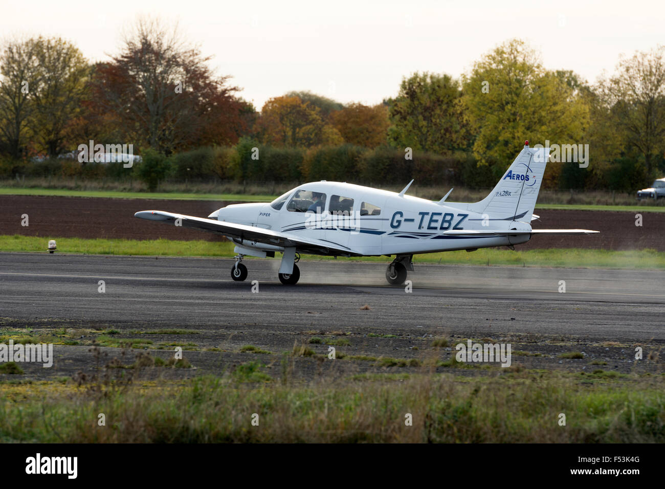 Piper PA28R-201 Arrow 3 at Wellesbourne Airfield, UK (G-TEBZ Stock ...