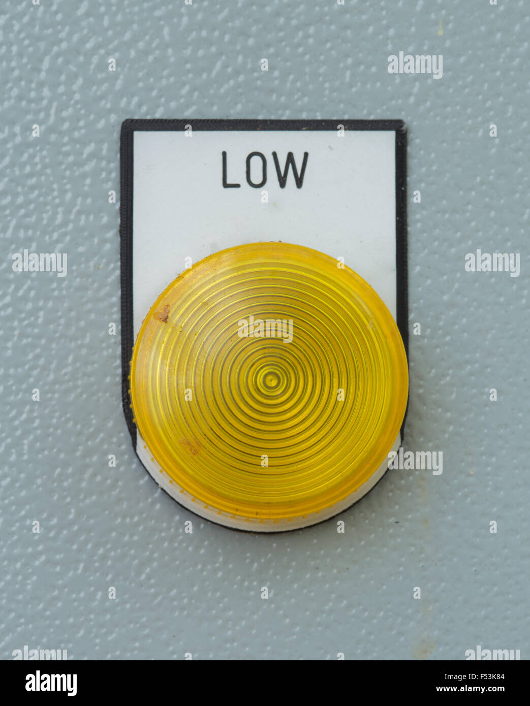 close-up industrial switching button of electric control panel Stock ...