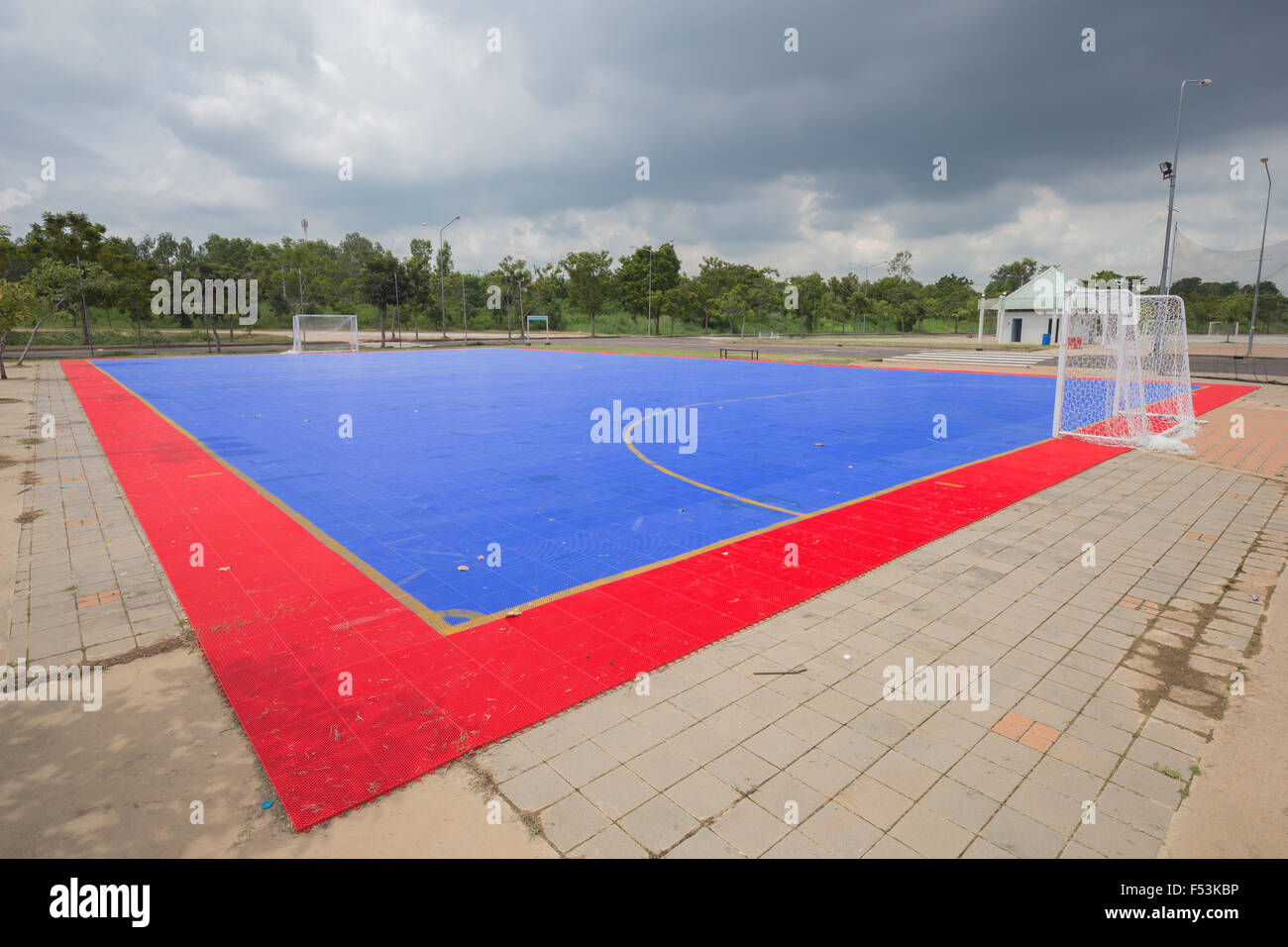 Futsal court soccer stadium hi-res stock photography and images - Alamy