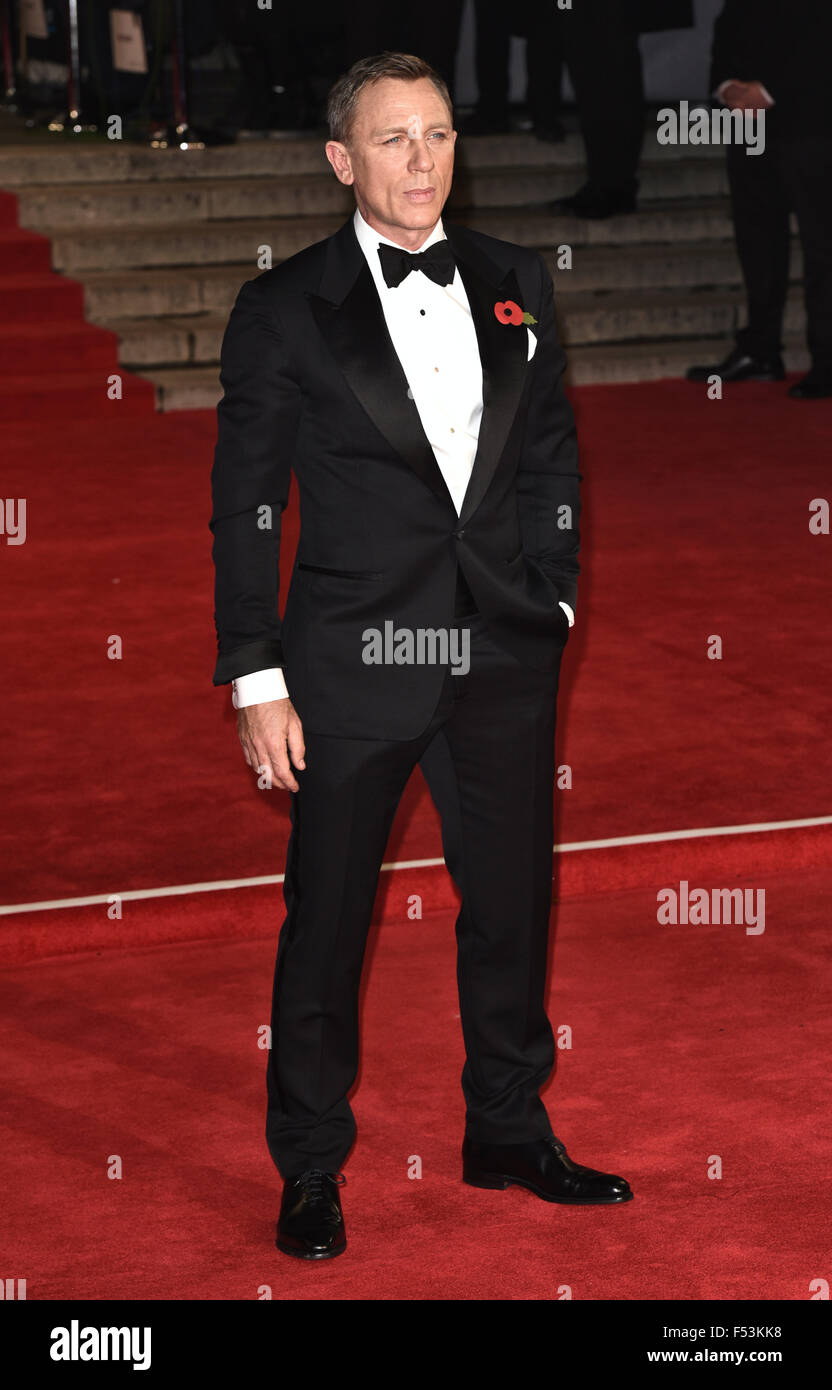 London, UK. 26th Oct, 2015. Daniel Craig at The CTBF Royal Film ...