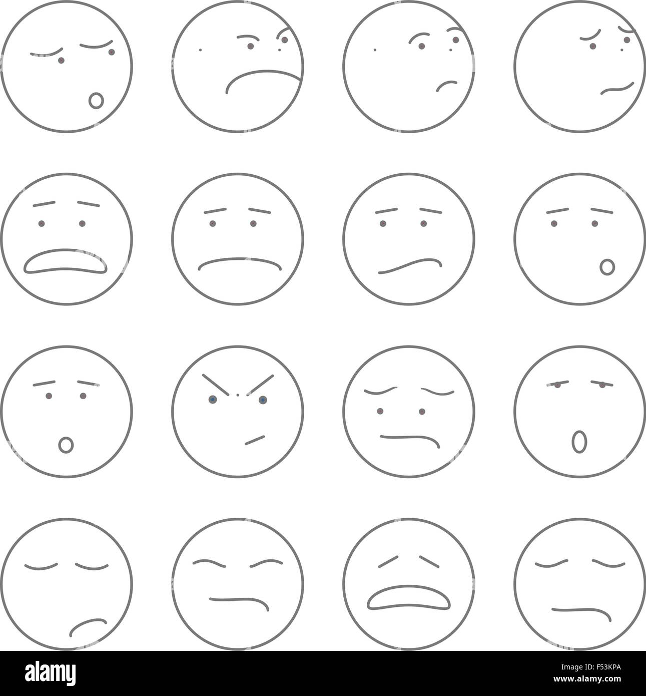 Smiley faces Stock Vector Images - Alamy