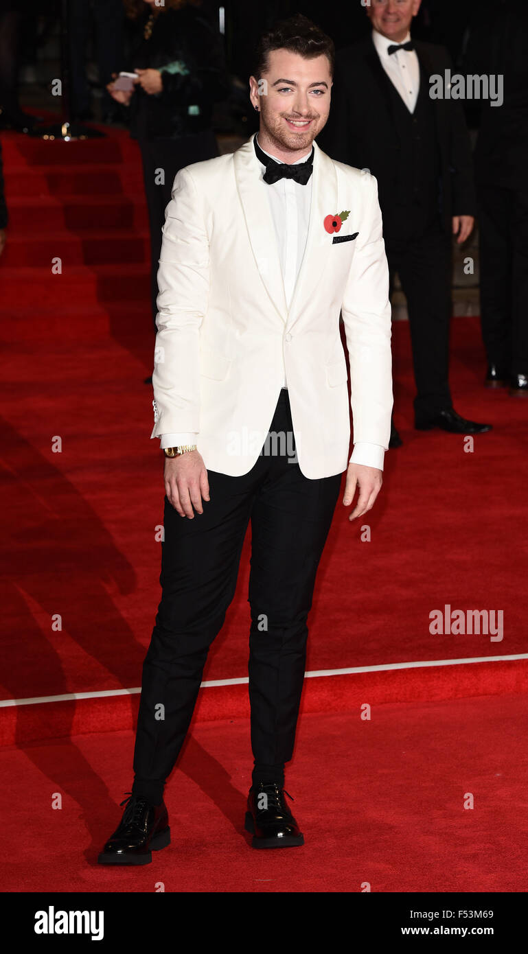 London, UK. 26th Oct, 2015. Sam Smith at The CTBF Royal Film ...