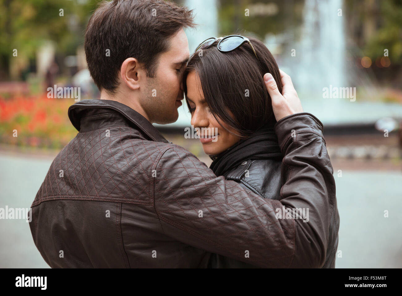 Man male woman female couple hugging friends romantic relationship hi ...