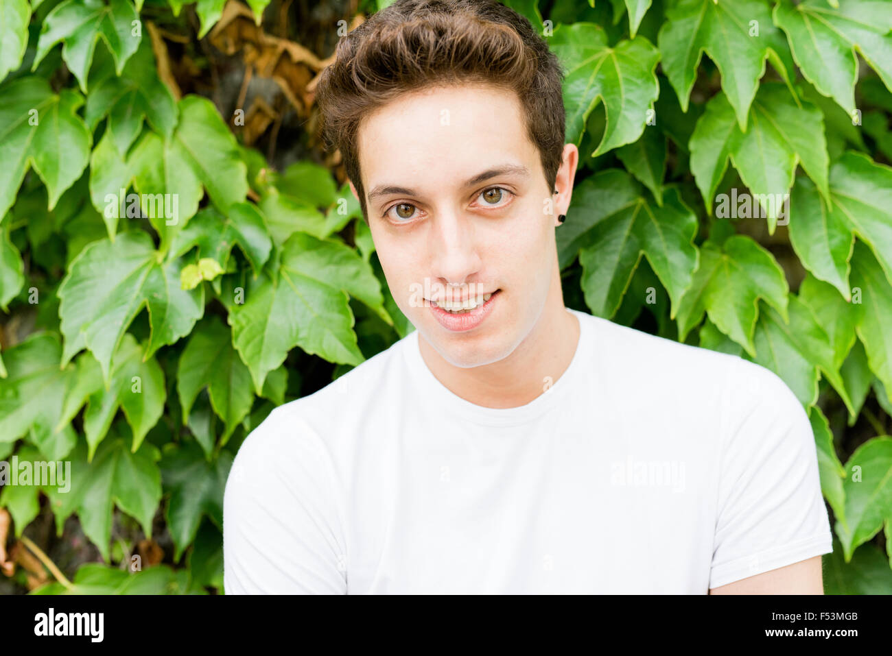 Brown hair man hi-res stock photography and images - Alamy
