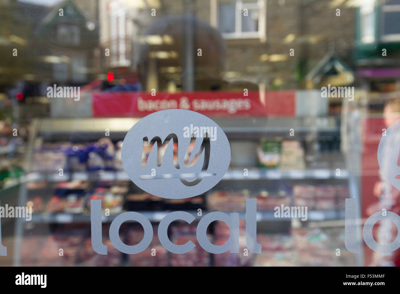 Windermere Cumbria 27th October 2015 Morrisons convenience stores under ...