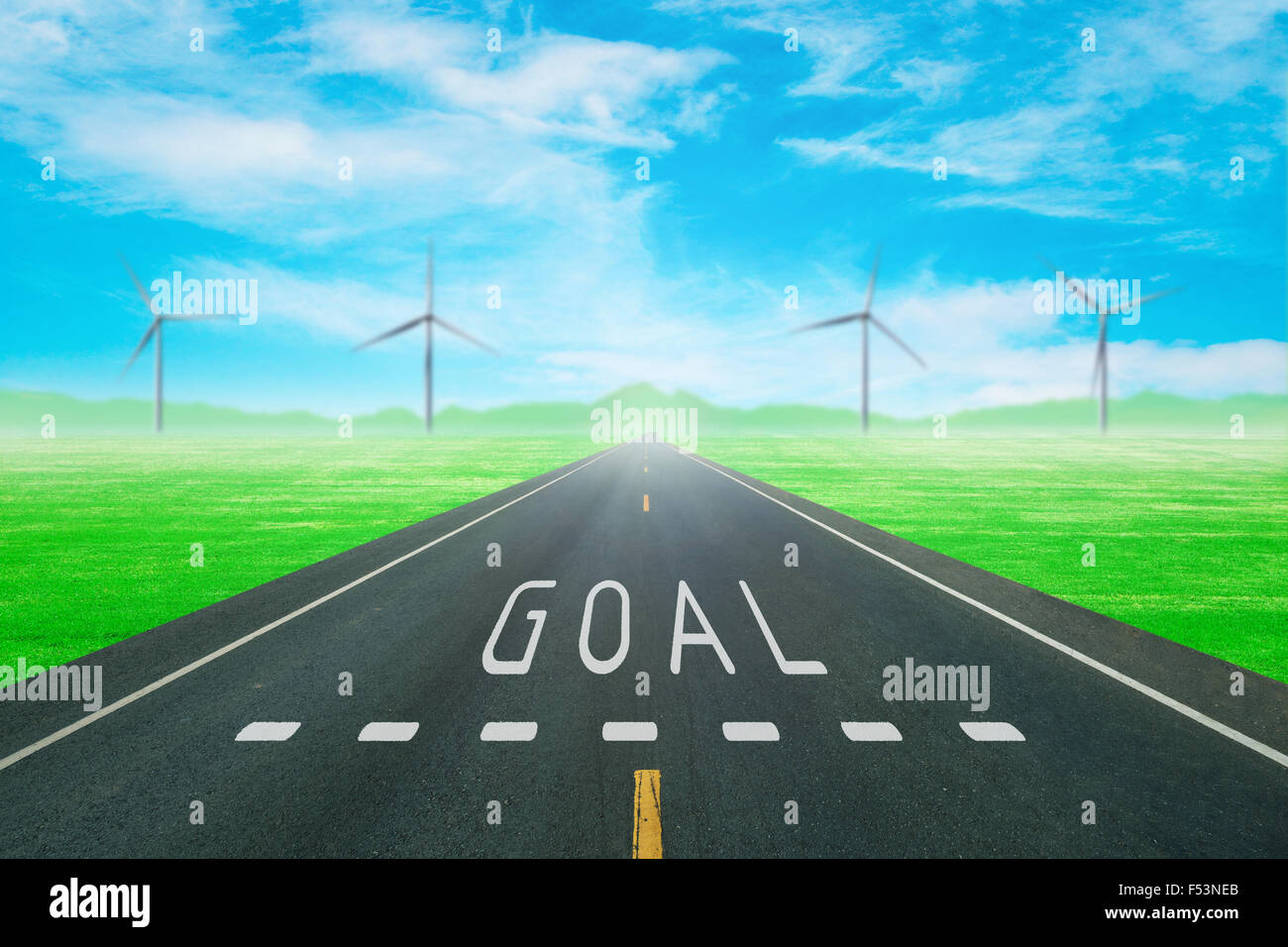 Goal setting make steps to success hi-res stock photography and images ...