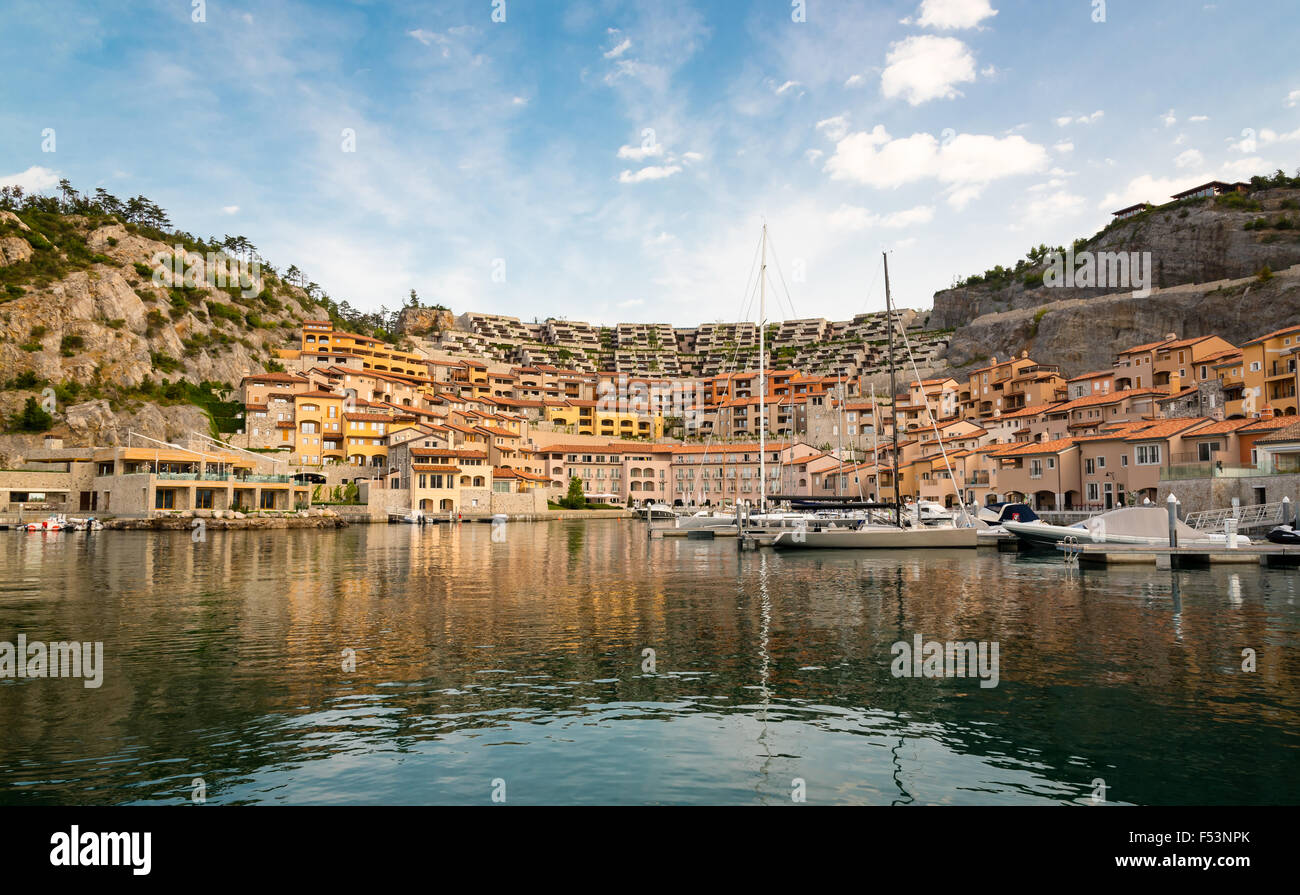 little italian marina Stock Photo - Alamy