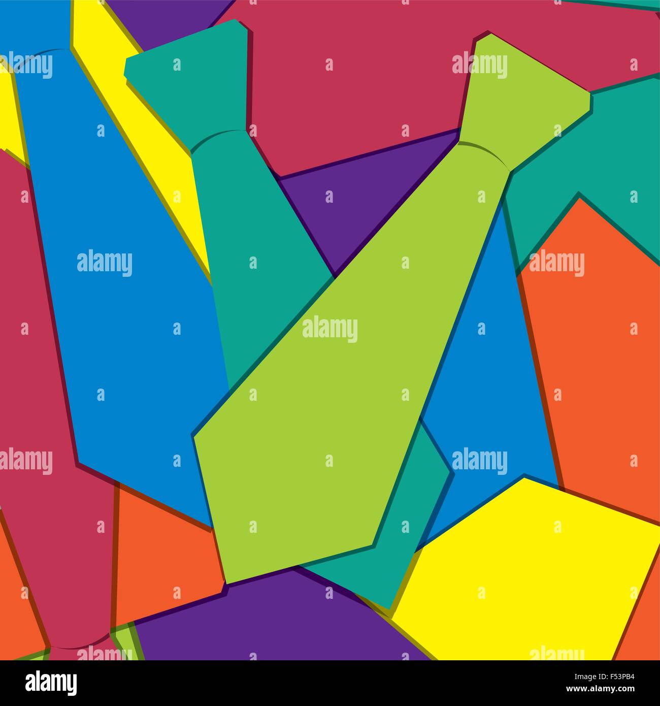 Blue neck tie card hi-res stock photography and images - Alamy