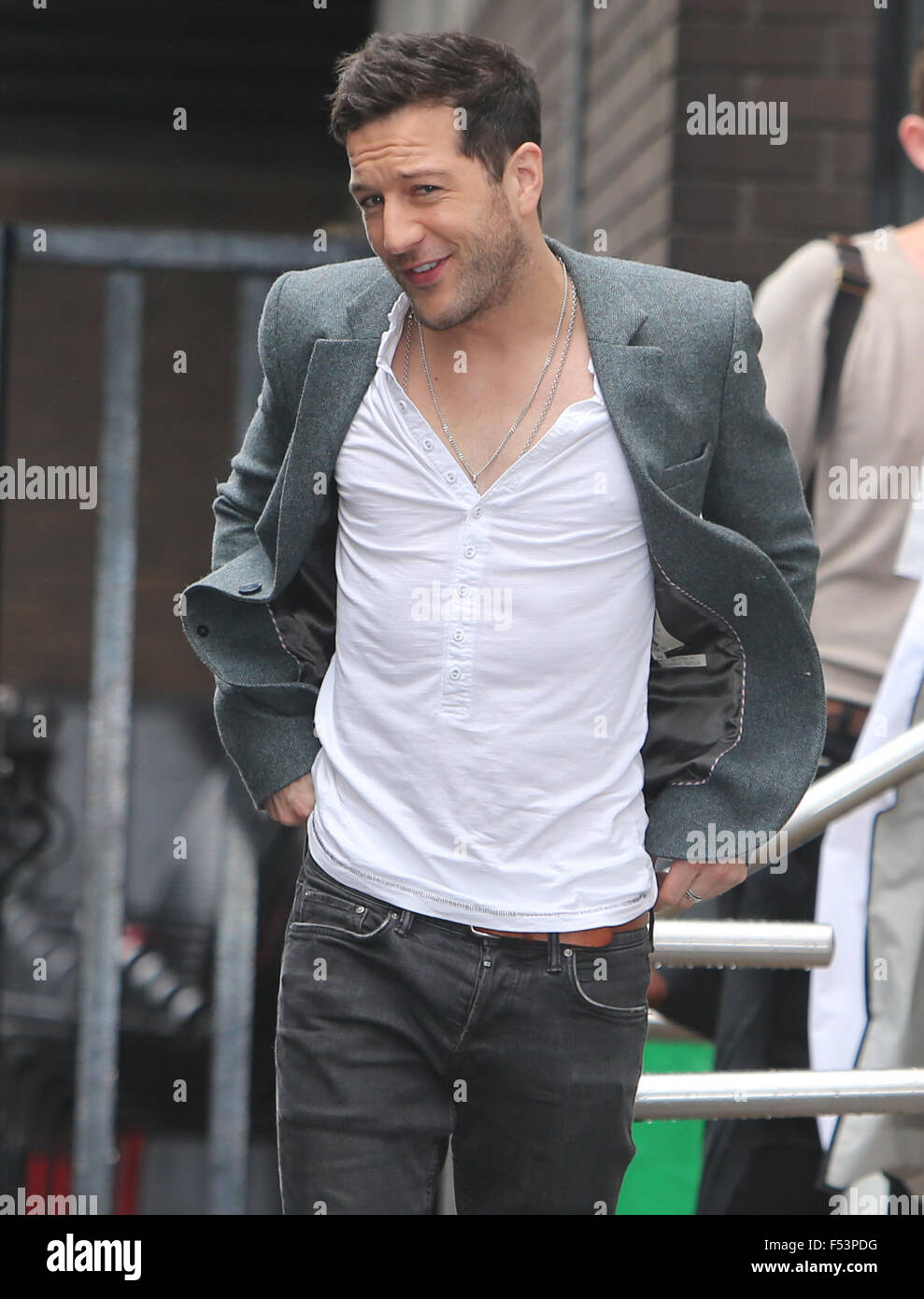 Matt Cardle outside ITV Studios Featuring: Matt Cardle Where: London ...