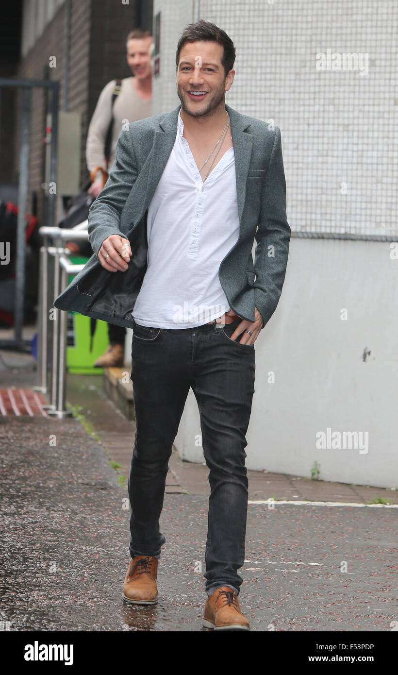 Matt Cardle outside ITV Studios Featuring: Matt Cardle Where: London ...