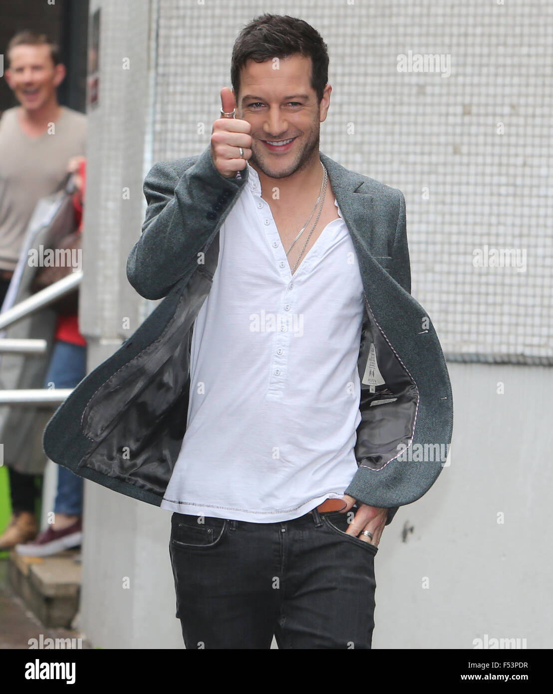 Matt Cardle outside ITV Studios Featuring: Matt Cardle Where: London ...