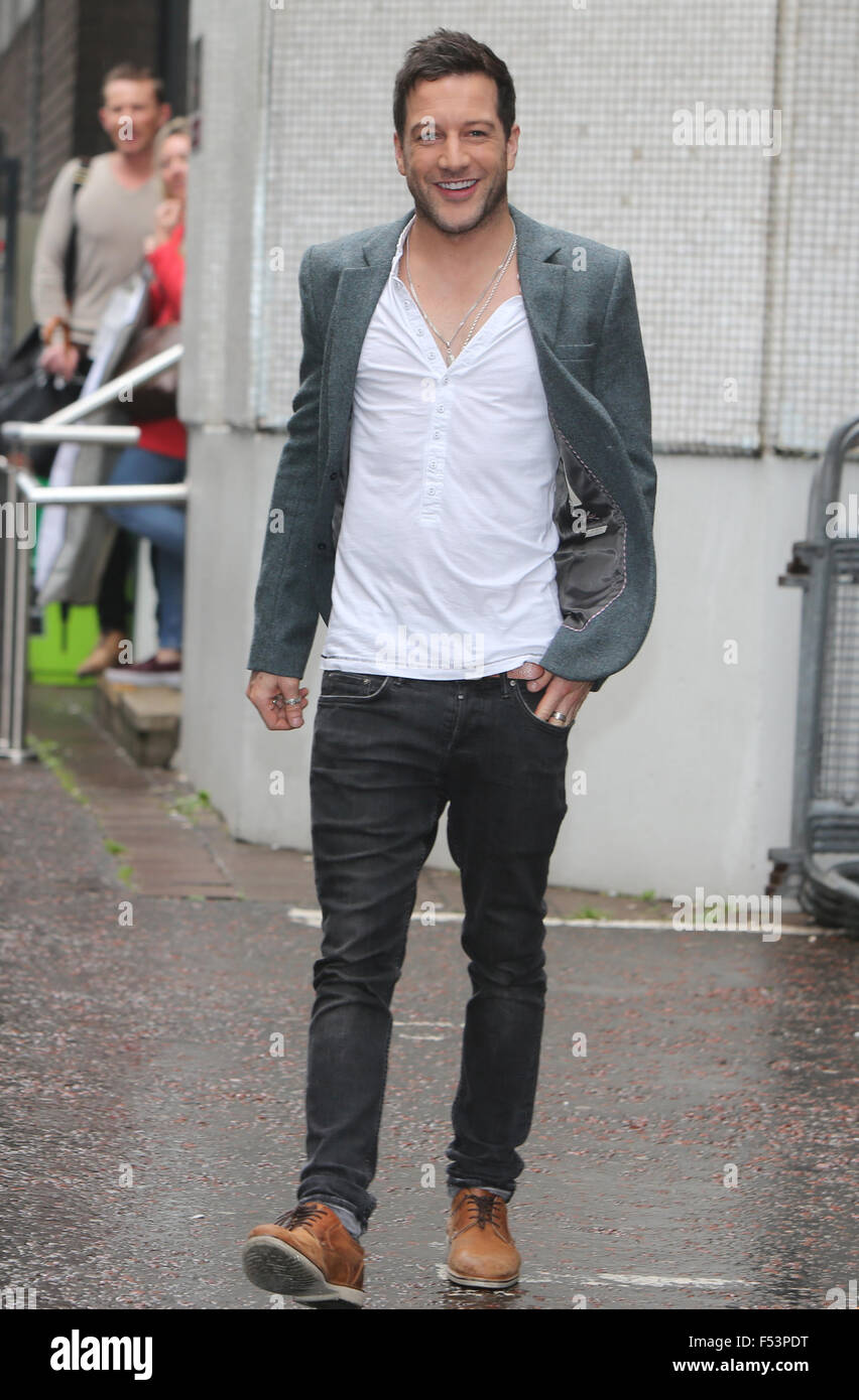 Matt Cardle outside ITV Studios Featuring: Matt Cardle Where: London ...
