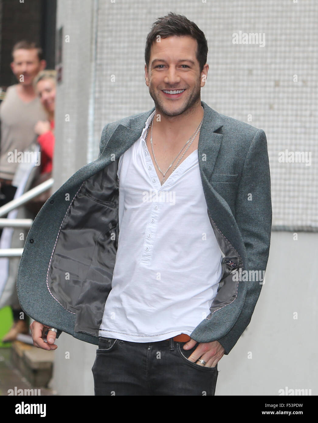 Matt Cardle outside ITV Studios Featuring: Matt Cardle Where: London ...