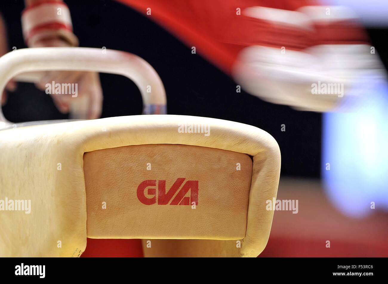 SSE Hydro, Glasgow, Scotland, UK. 26th October, 2015. The pommel horse ...