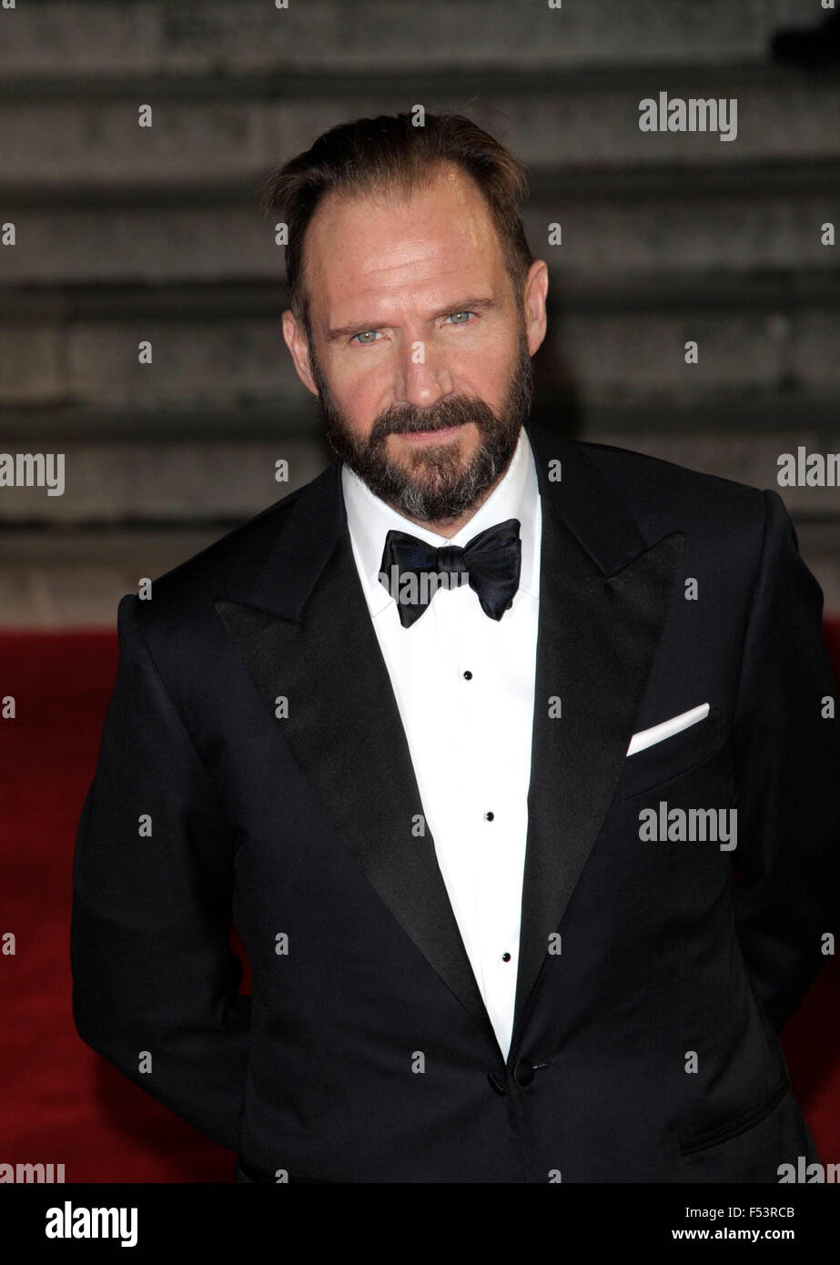Ralph fiennes attending the world premiere of spectre hi-res stock ...