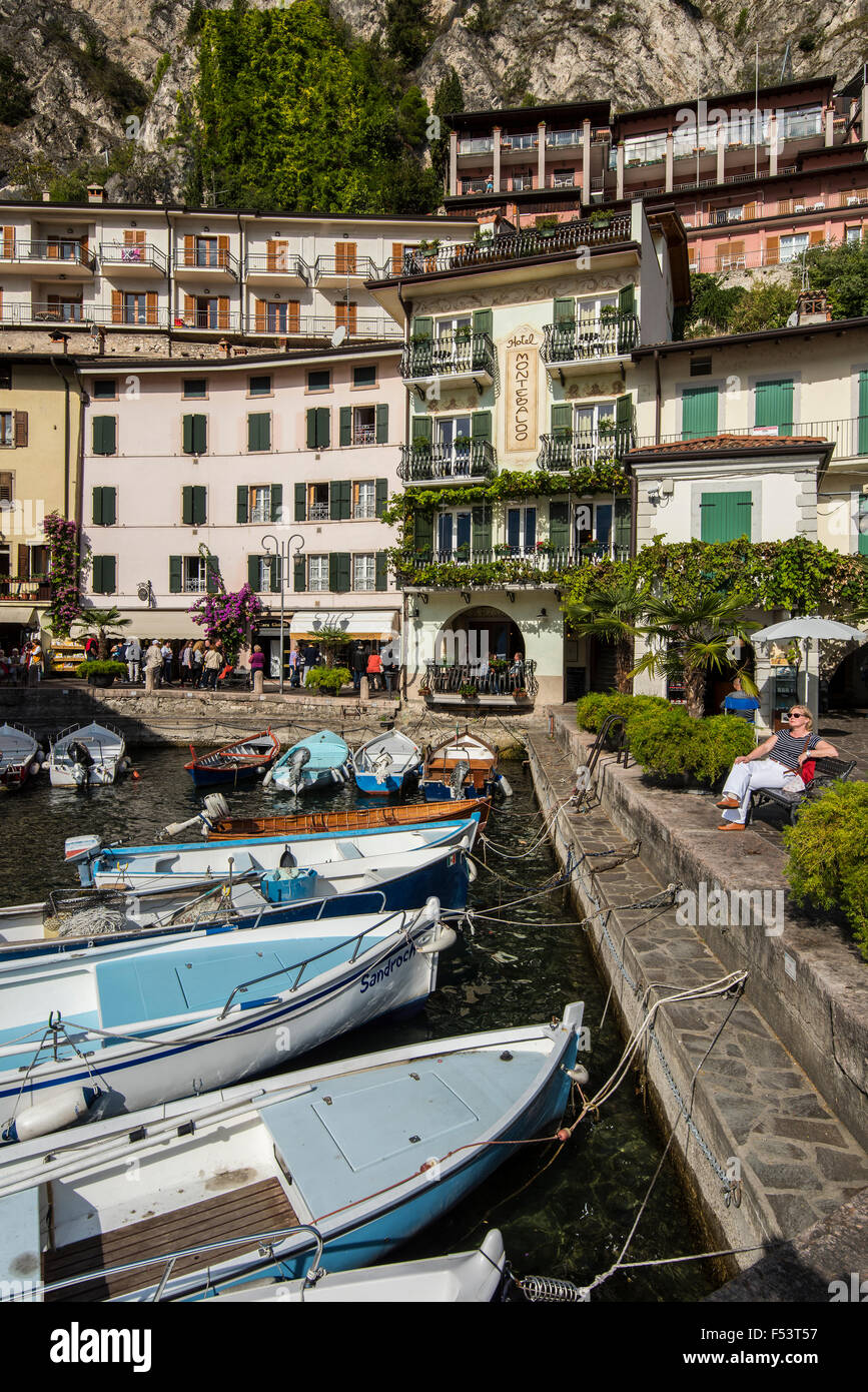 Limone sul Garda, Lake Garda, Lombardy, Italy Stock Photo - Alamy