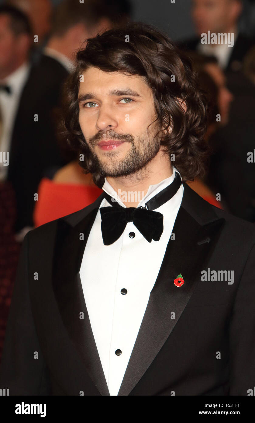 London, UK. 26th Oct, 2015. Ben Whishaw at The CTBF Royal Film ...