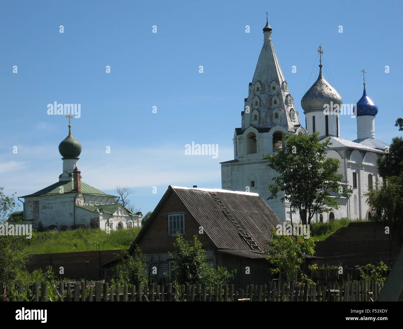 Historical town Pereslavl, Russia, Trinity-Danilov monastery Stock ...