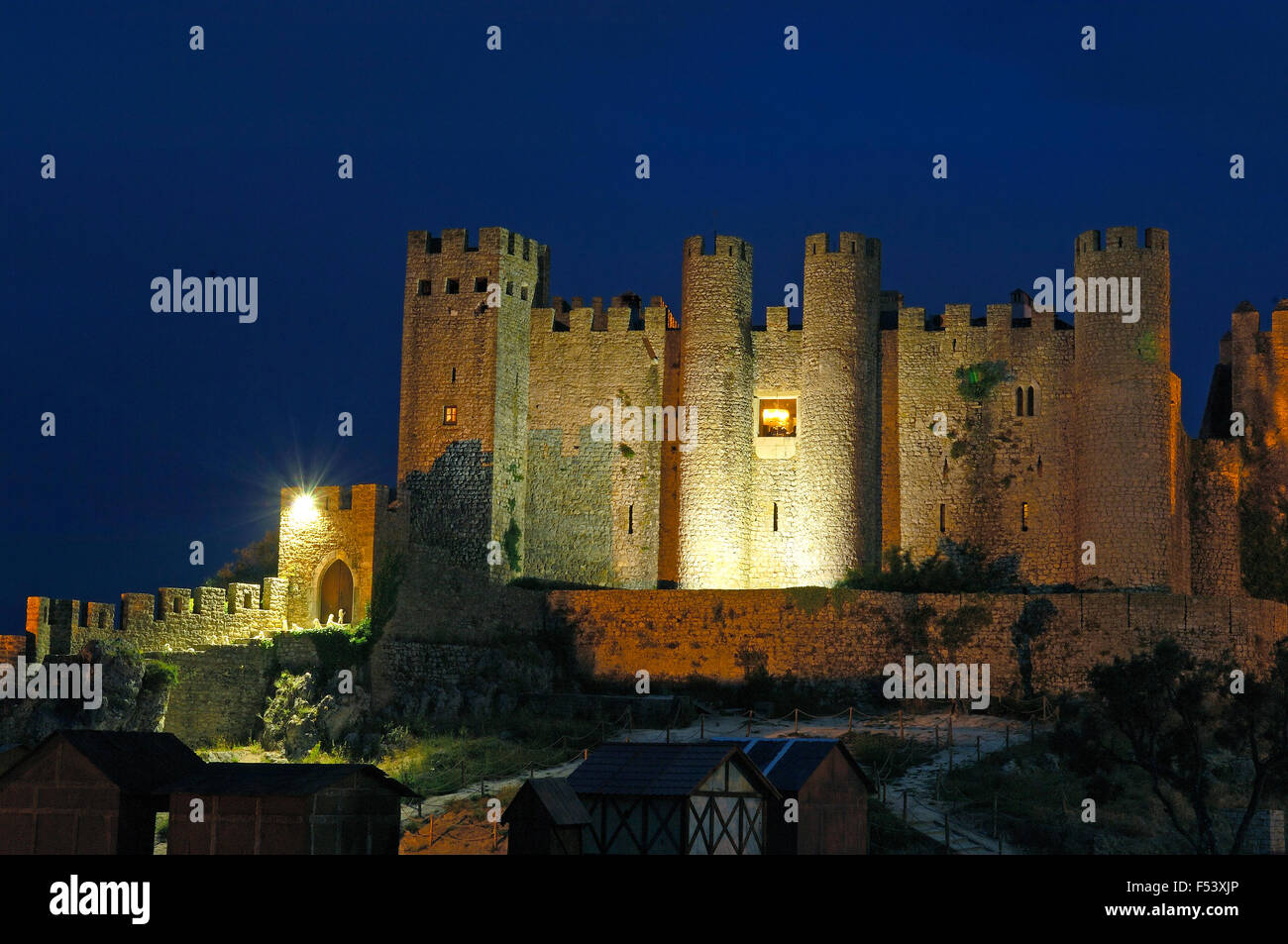 Obidos By Night High Resolution Stock Photography and Images - Alamy