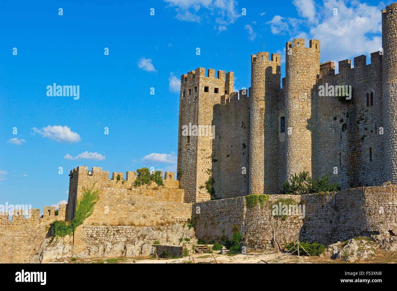 Obidos castle ( now hotel-Pousada), Obidos, Leiria distric, Estremadura ...