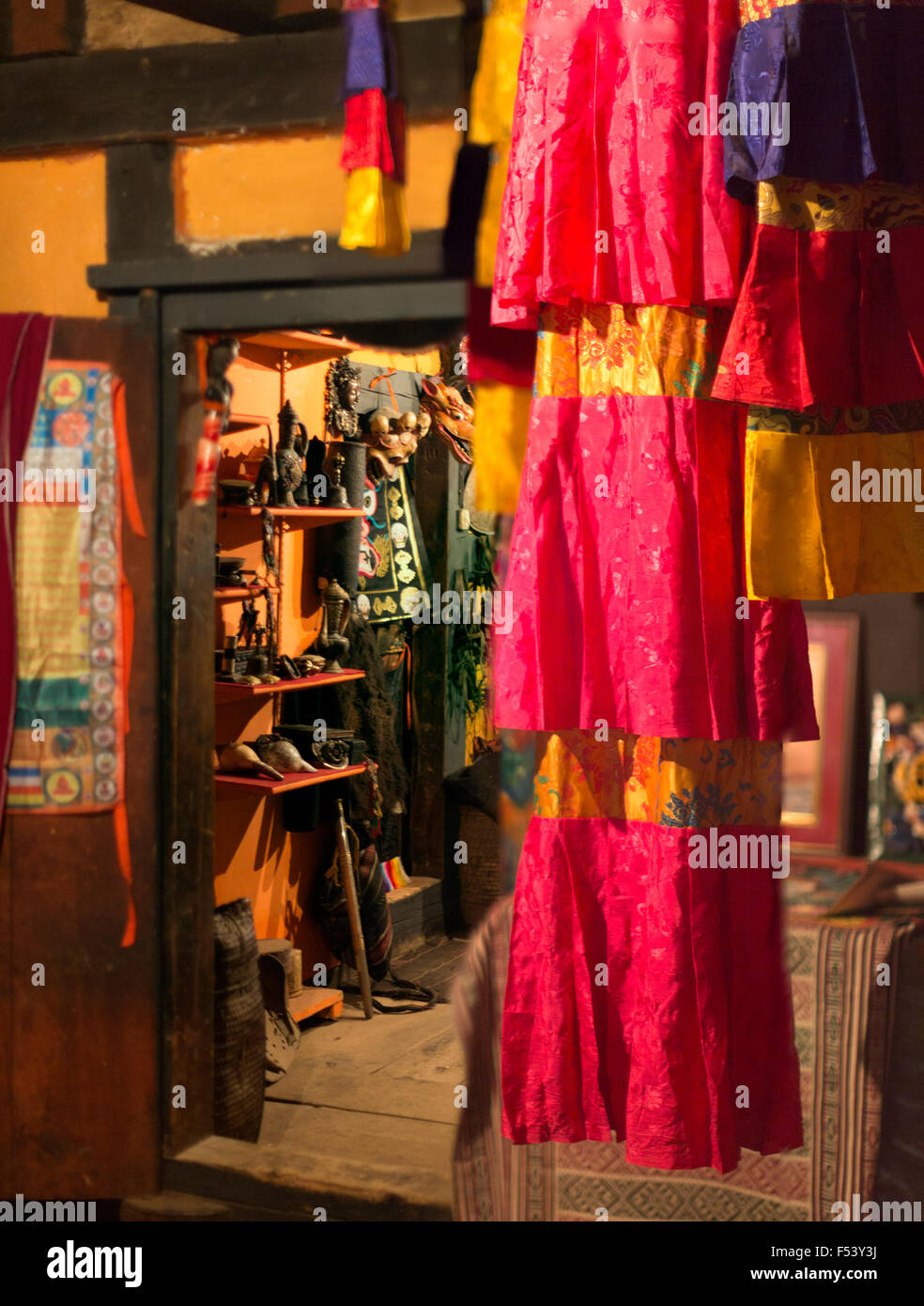 Bumthang textiles of bhutan hi-res stock photography and images - Alamy