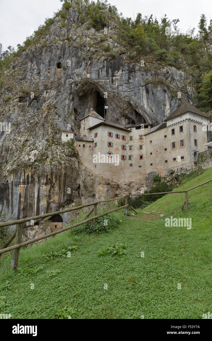 Ancient Predjama Castle in Postojna Cave, Sloveniaday Stock Photo - Alamy