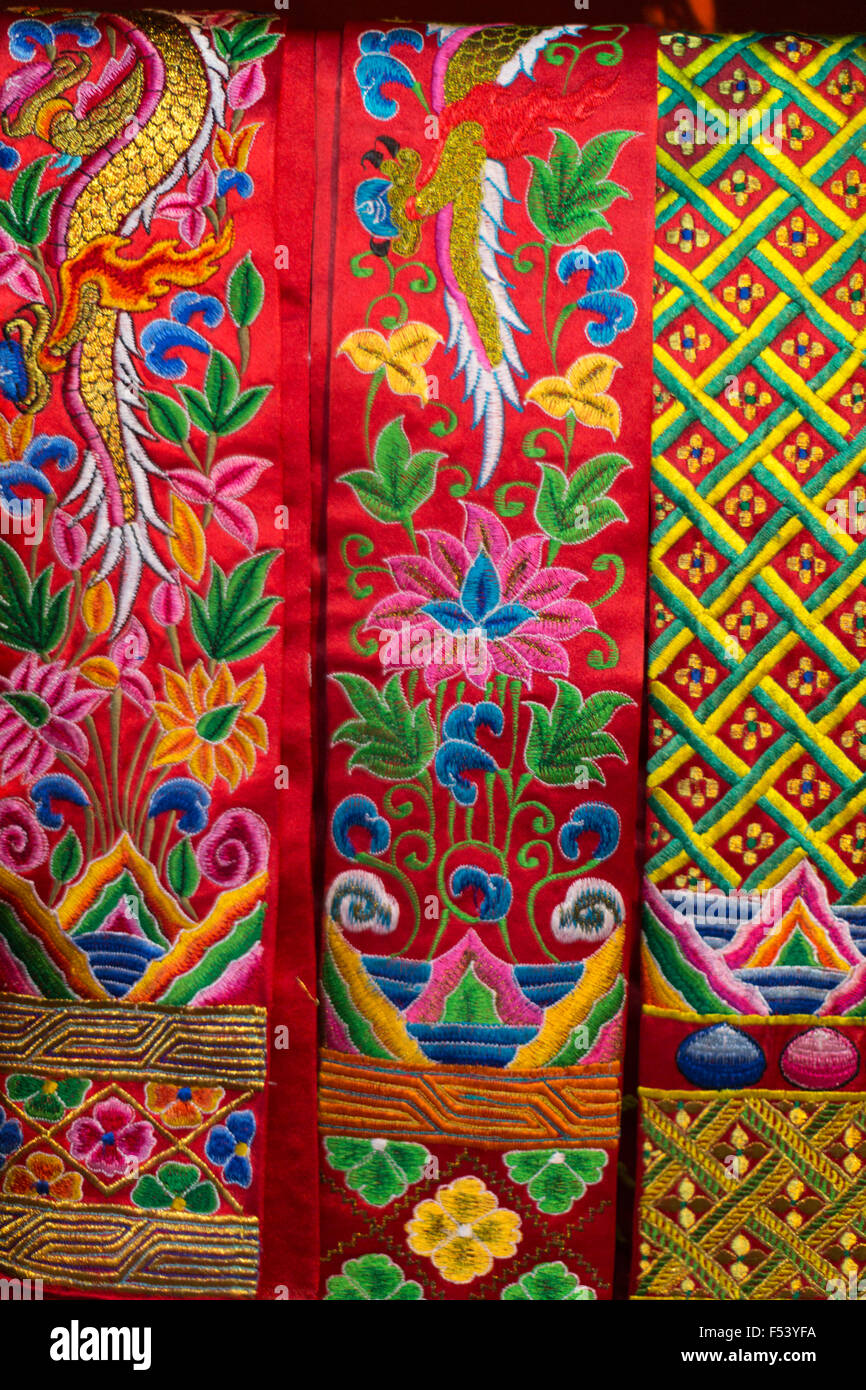 Bhutanese textiles hi-res stock photography and images - Alamy
