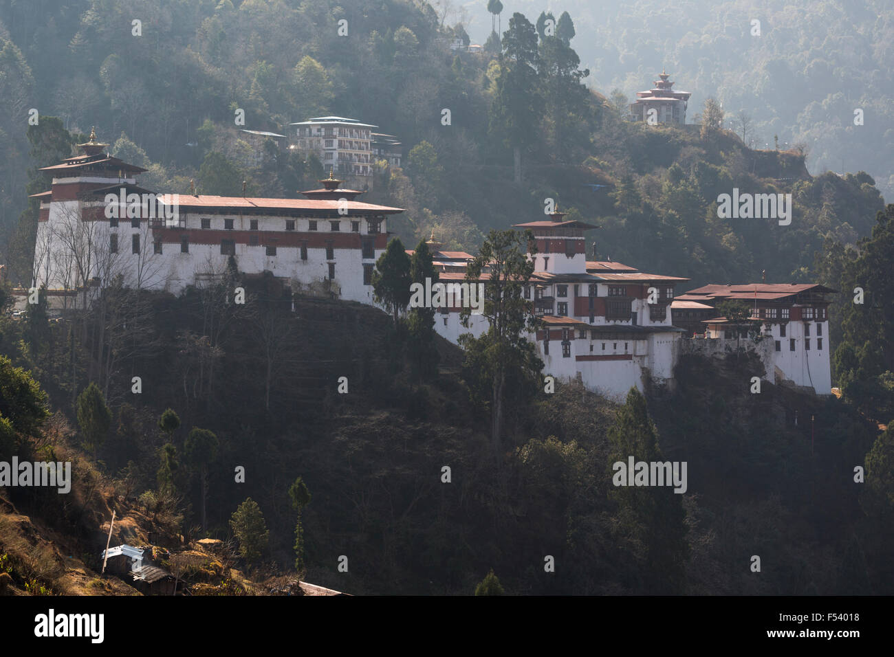 Trongsa Dzong, Trongsa, Bhutan Stock Photo - Alamy