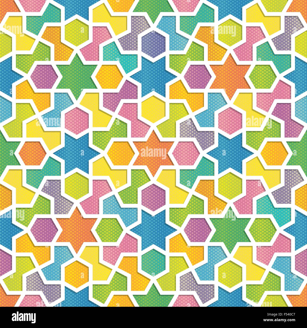 Geometric abstract pattern in Stock Vector Images - Alamy