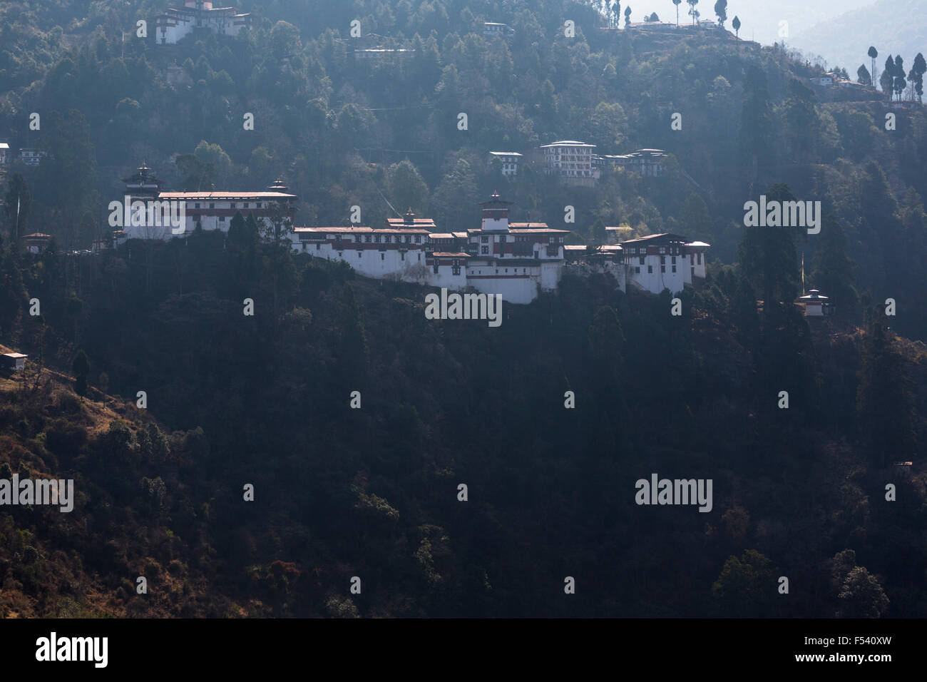 Trongsa Dzong, Trongsa, Bhutan Stock Photo - Alamy