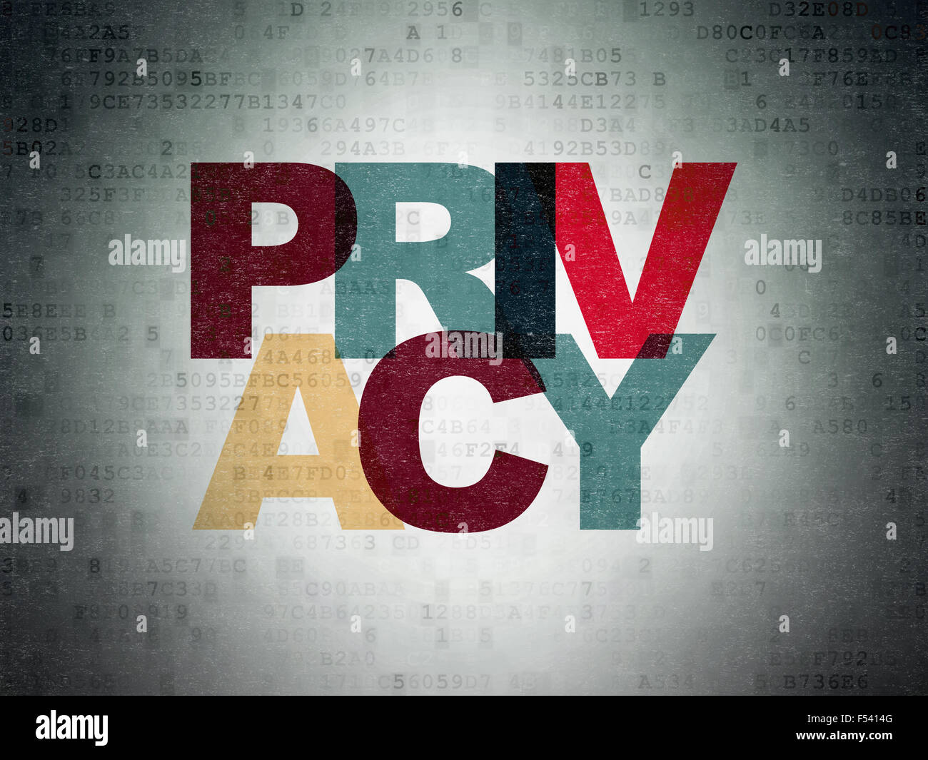 Privacy concept: Privacy on Digital Paper background Stock Photo - Alamy