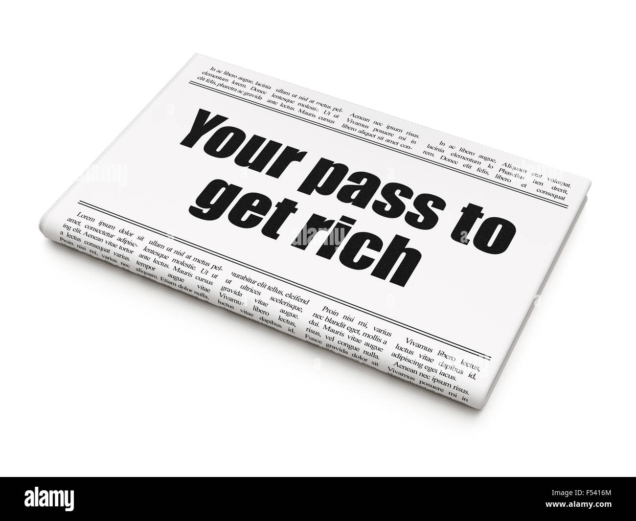 Daily pass Cut Out Stock Images & Pictures - Alamy