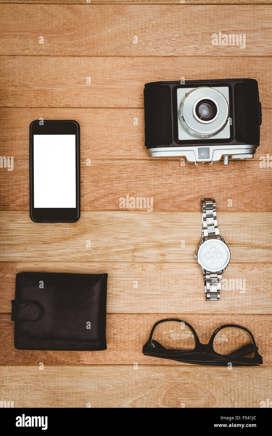 Close up view of businessman stuff Stock Photo - Alamy