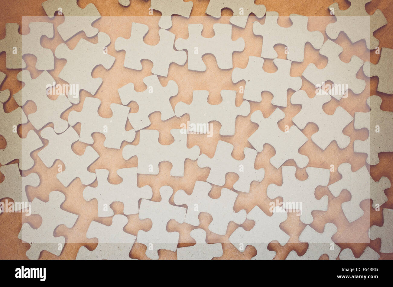 Cut out set puzzle pieces hi-res stock photography and images - Alamy