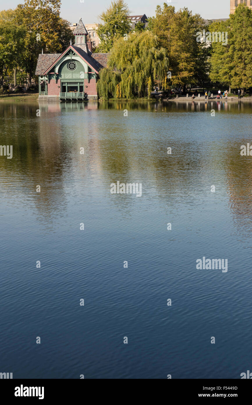 The Harlem Meer is a small body of water located on the far north edge ...