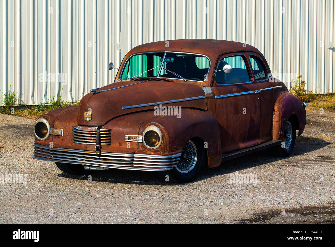 1946 Nash 600 Rat Rod Stock Photo - Alamy