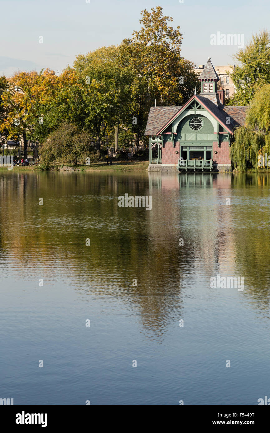 The Harlem Meer is a small body of water located on the far north edge ...