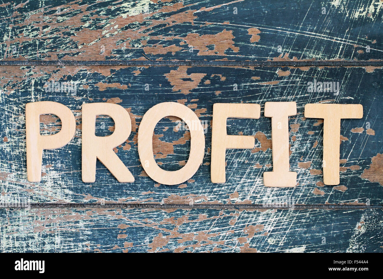 Profit word hi-res stock photography and images - Alamy
