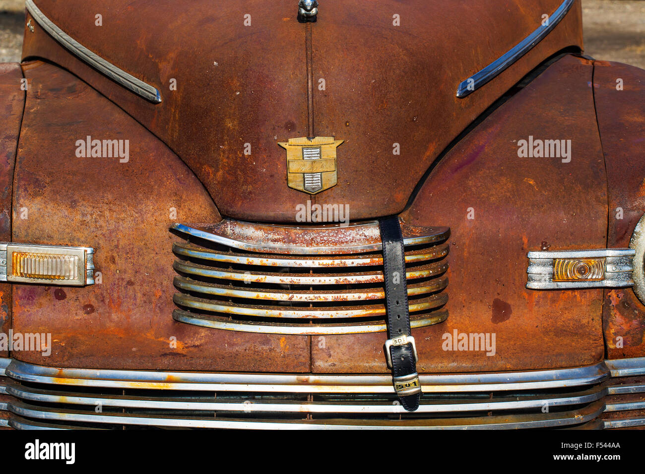 1946 Nash 600 Rat Rod front detail Stock Photo - Alamy
