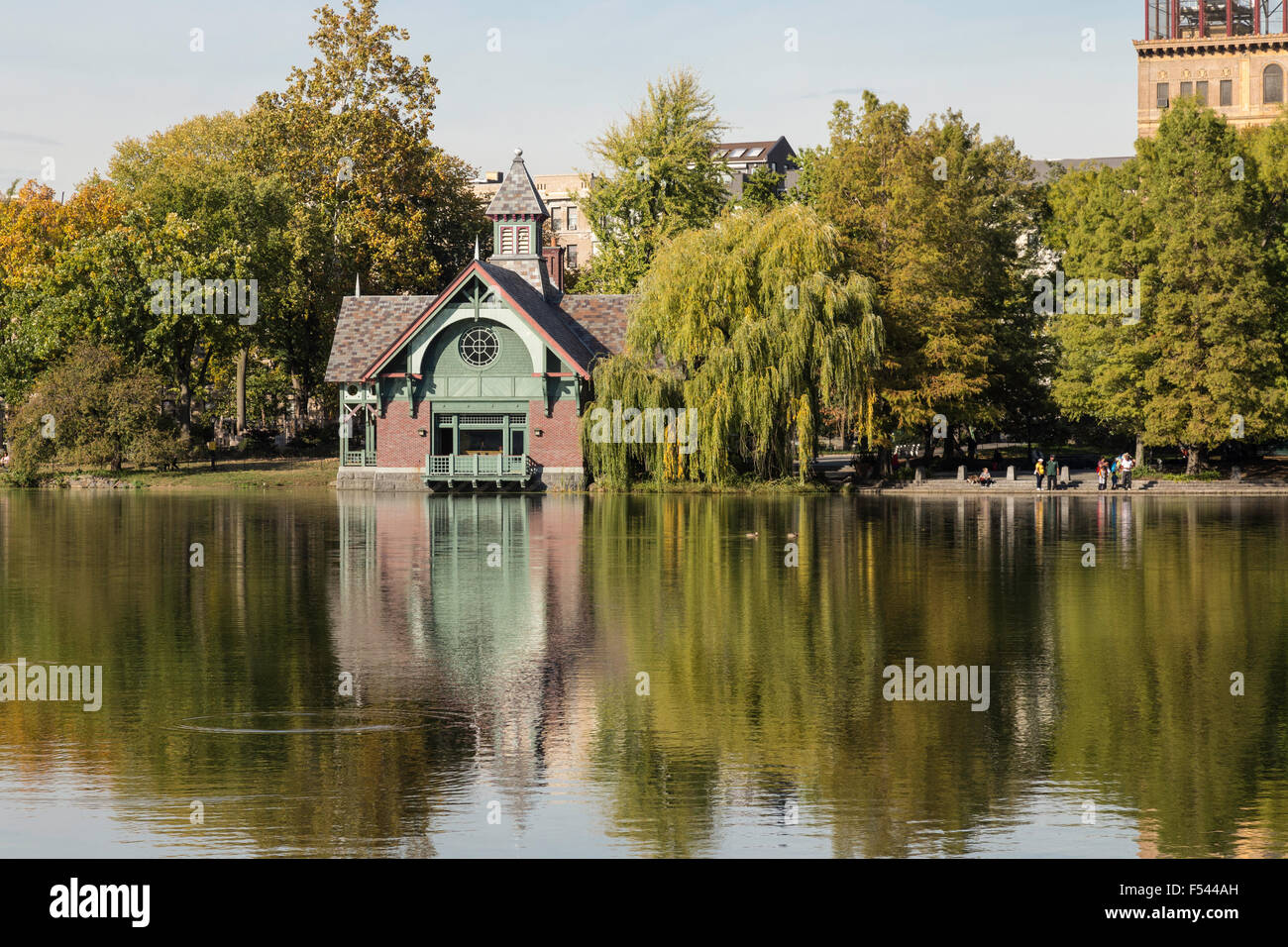 The Harlem Meer is a small body of water located on the far north edge ...