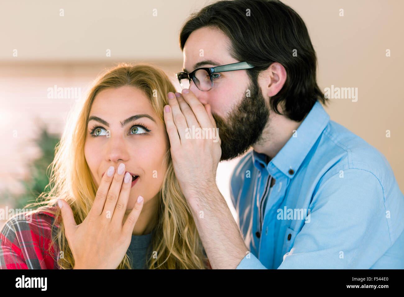 Creative team gossiping Stock Photo - Alamy