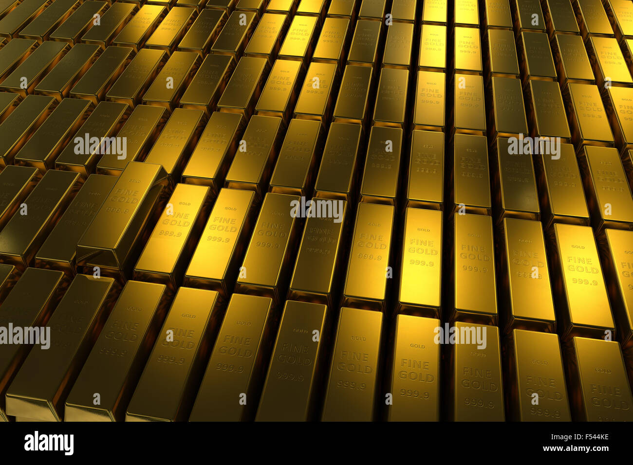 Gold bars three dimension concept millionaire business Background Stock ...